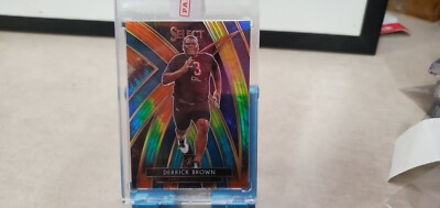 Derrick Brown Select XRC Rookie Tie Dye /25 Rare Sealed From Panini ...