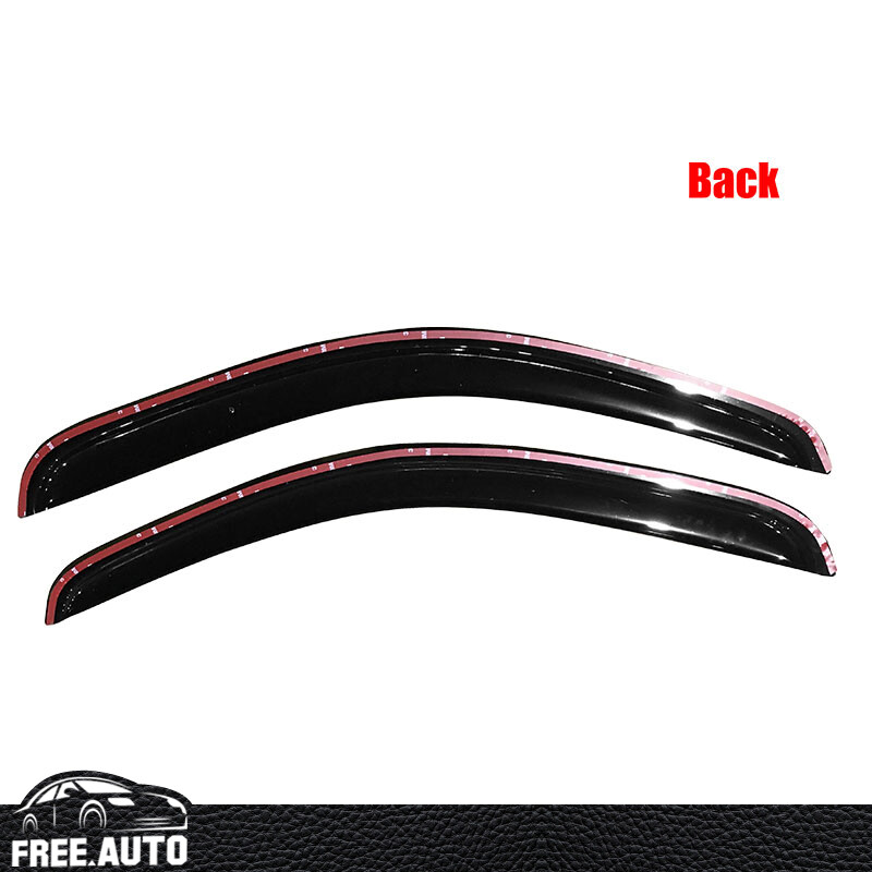 2007-2014 GMC Sierra Chevy Silverado Standard Cab Window Visors Guard ...