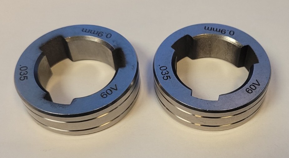 2pk Drive Rollers Lincoln Power Mig 255 256 260 300 350 360 Models .035 Lincoln | eBay