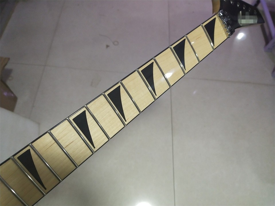 25.5inch Black head Maple Jackson style Guitar Neck 24Fret Maple ...