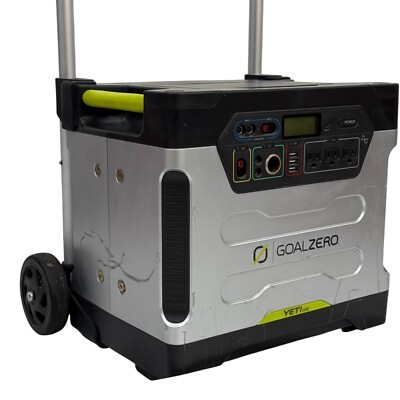 Goal Zero Yeti 1250 Portable Power Station Generator w/ Charger ...