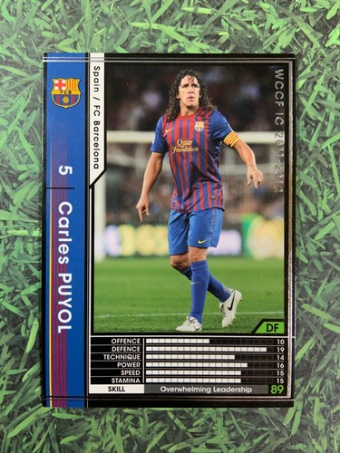 Panini WCCF 2011-12 Carles Puyol FC Barcelona Football Soccer card | eBay
