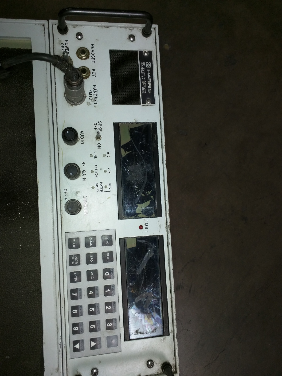 Harris RF-350/RT-1446/URC Transceiver for parts/repair got broken ...