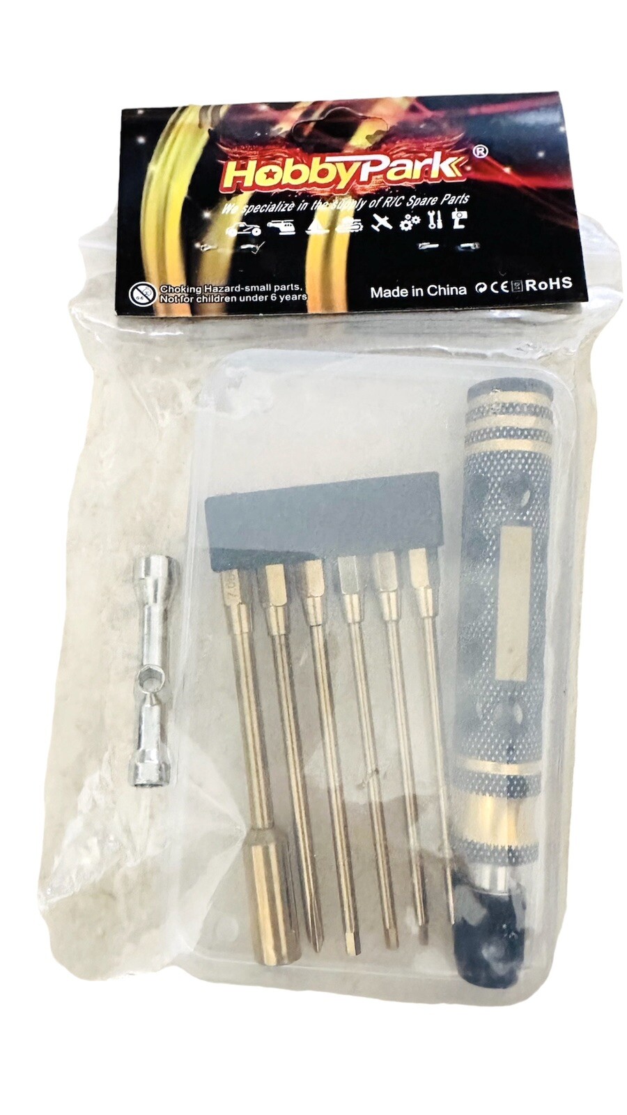HobbyPark 6 in 1 RC Hex Driver Screwdriver Set for RC Car Hobby Tool Kit | eBay