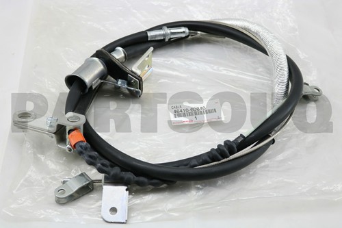 4641060840 Genuine Toyota CABLE ASSY, PARKING BRAKE, NO.1 46410-60840 ...