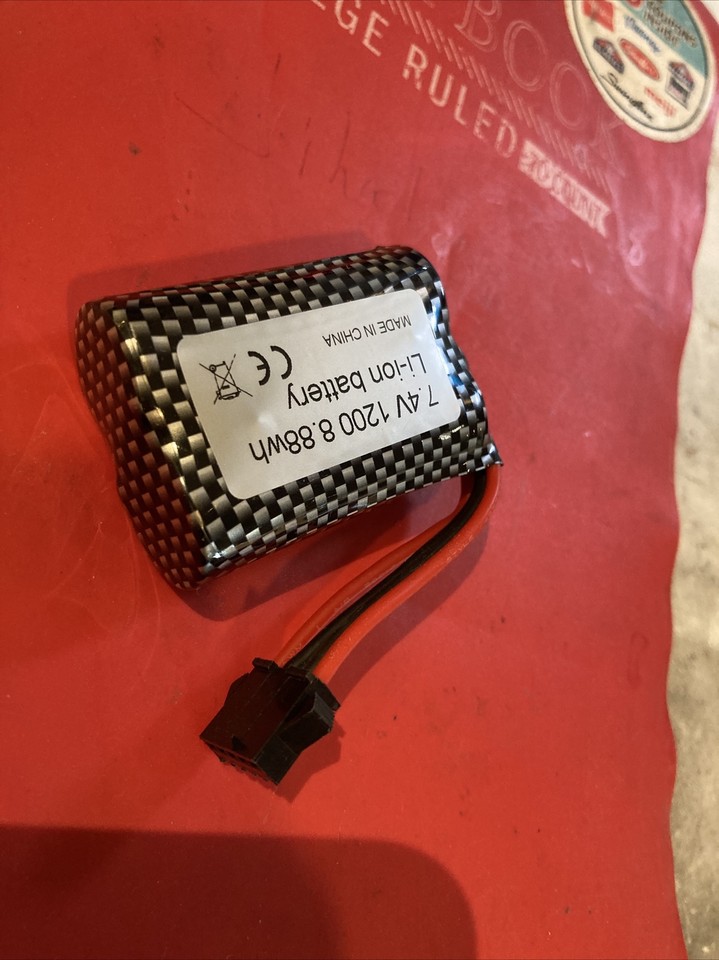 7.4V 1200 Mah Batteries for AlphaRev R208& R308 RC Boat | eBay