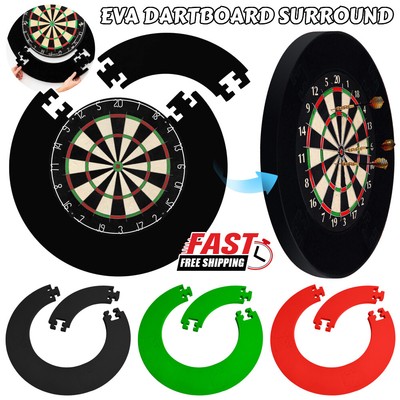 New Protective Dartboard Darts Surround Wall Guard Protector Ring Plain ...