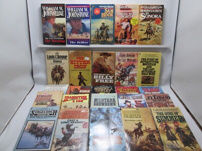 Western Paperback Books - Mixed Lot of 25 (Lot F) | eBay