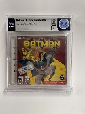 Batman Justic Unbalanced The Learning Company PC Game New Sealed Wata ...