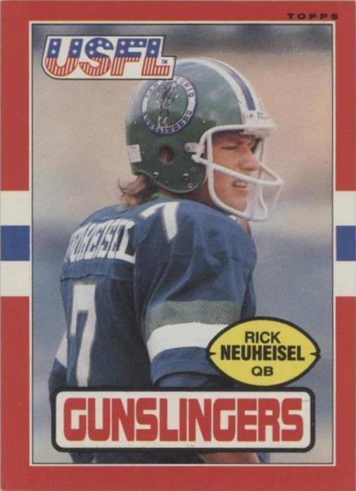 1985 Topps USFL - Rick Neuheisel #119 (RC) for sale online | eBay