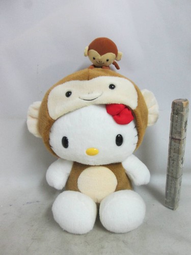 Hello Kitty BIG stuffed animal Monkey costume Partner H 45cm Sanrio | eBay