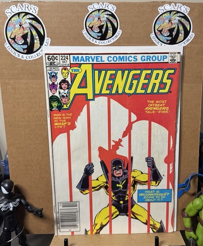 Avengers Vol. 1 # 224 Marvel 1982 Bronze Age - Newsstand | eBay