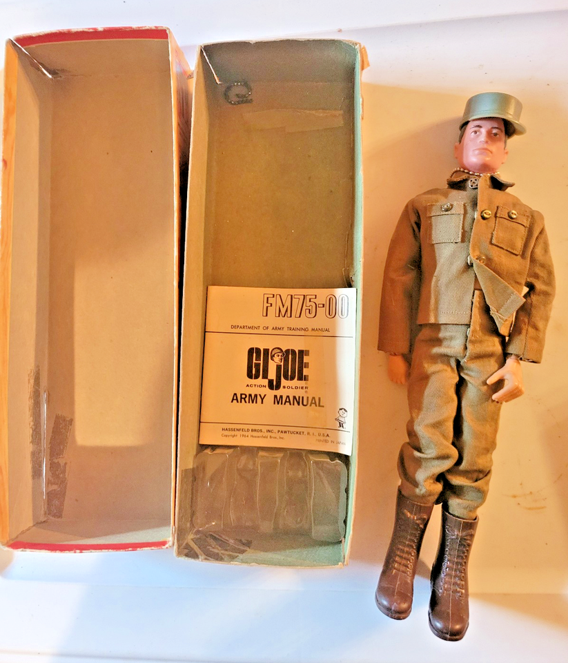 1964 Vintage 7500 Hasbro GI Joe Action Soldier/ Original Box with ...