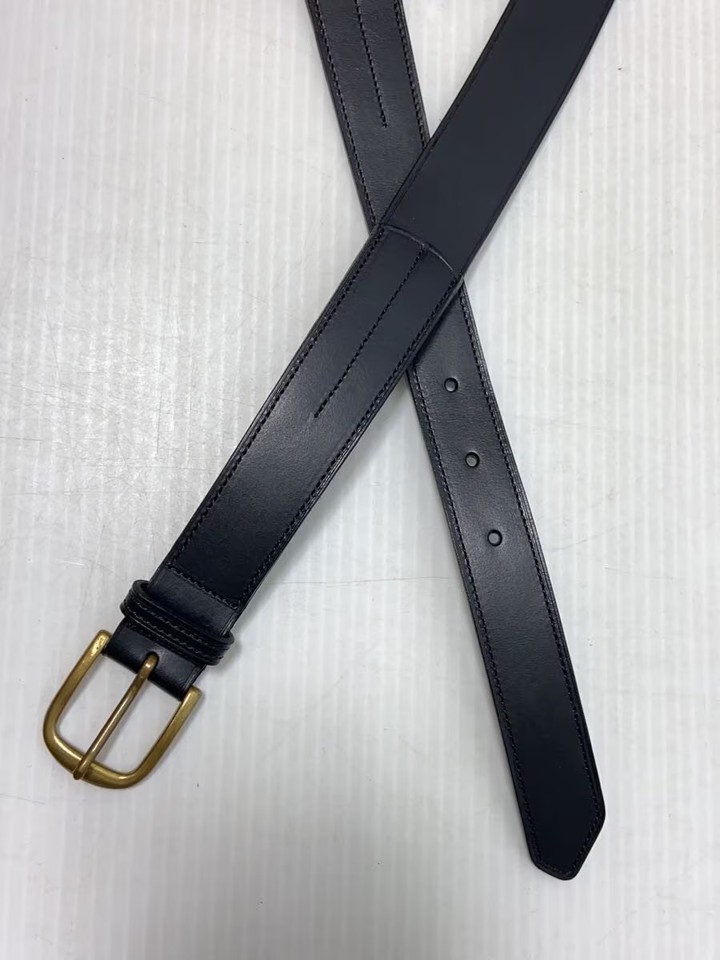 Forme Belt Leather Black Men's flp-25 L | eBay UK