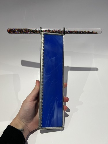 Iridescent stained glass kaleidoscope with prismatic oil wand | Blast ...