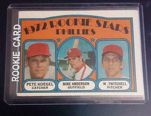 ⚾️1972 Topps #14 Pete Koegel/Mike Anderson/Wayne Twitchell EXMT RC ...