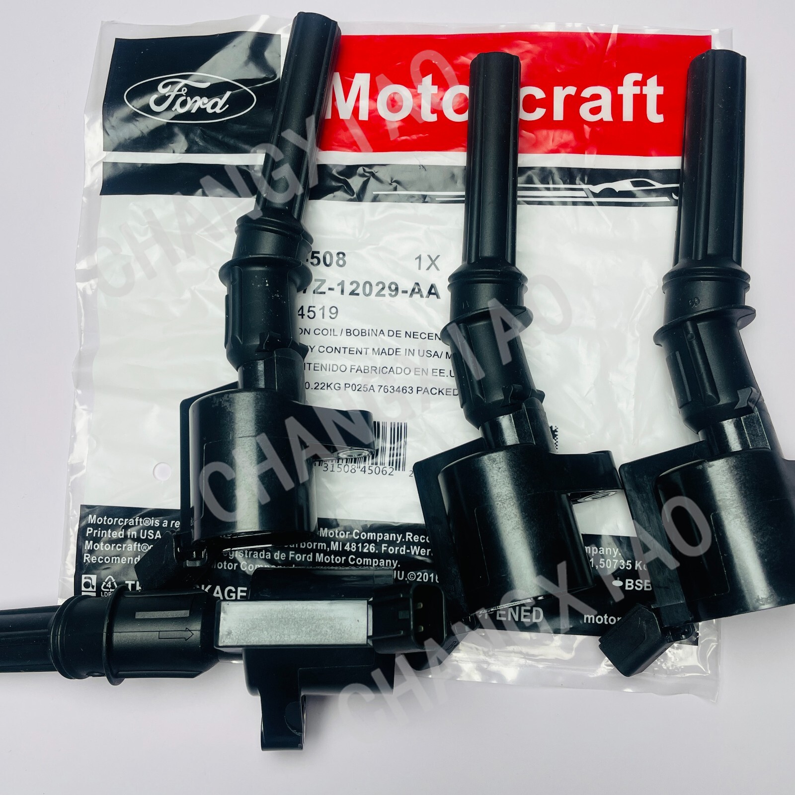 Motorcraft Ignition Coils DG508 Ford F150 4.6L 5.4L 3W7Z12029AA Set of ...