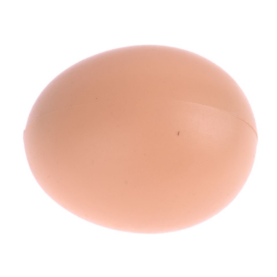 20×Dummy Faux Fake Chicken Eggs Get hens to Lay Eggs Poultry Mannequin ...