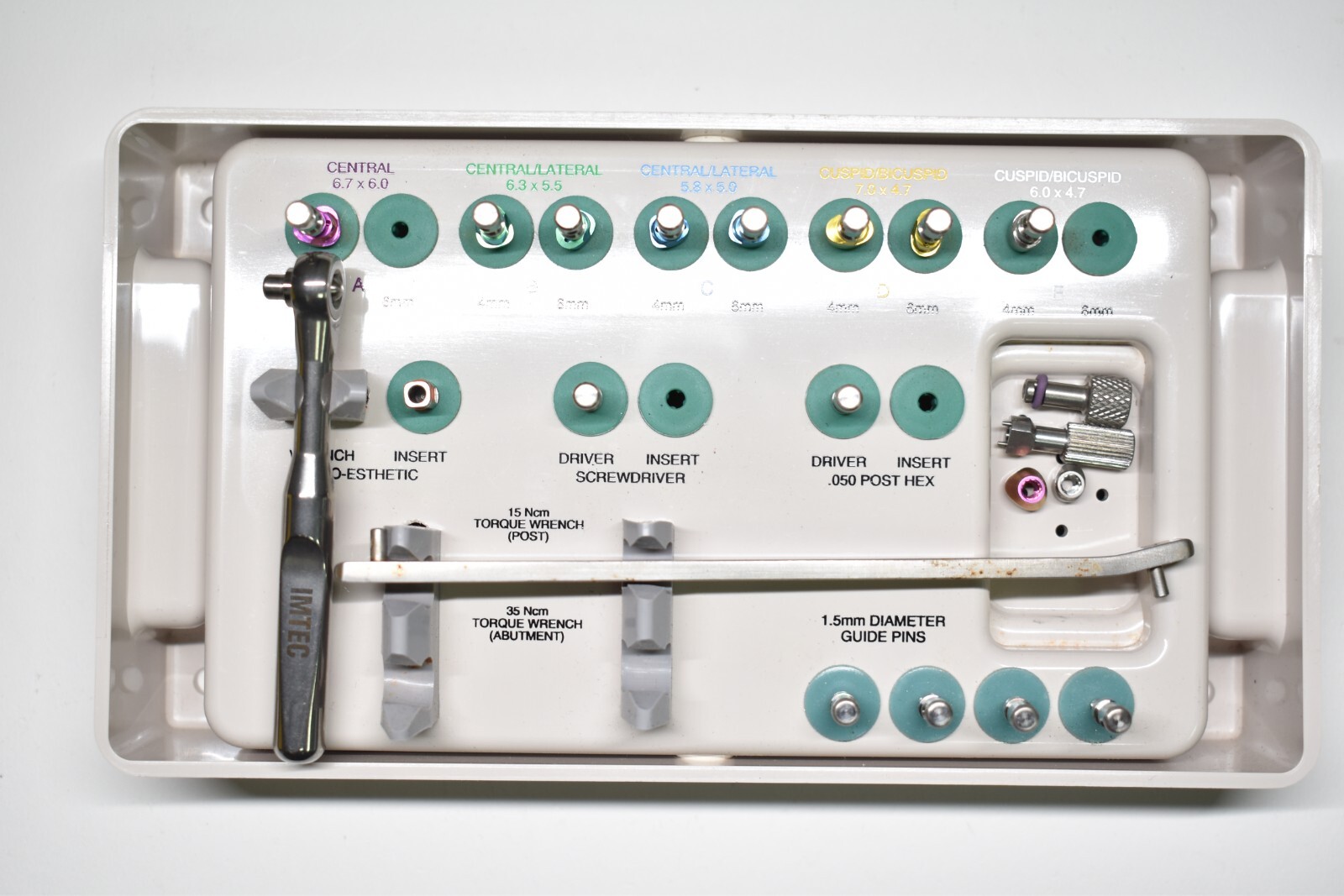 Bausch + Lomb STERI-OSS Dental Surgical Implant Tool Kit | eBay