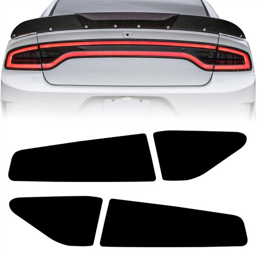 Smoked Rear Tail Light Overlays Vinyl Tint Vinyl Sticker For Dodge ...
