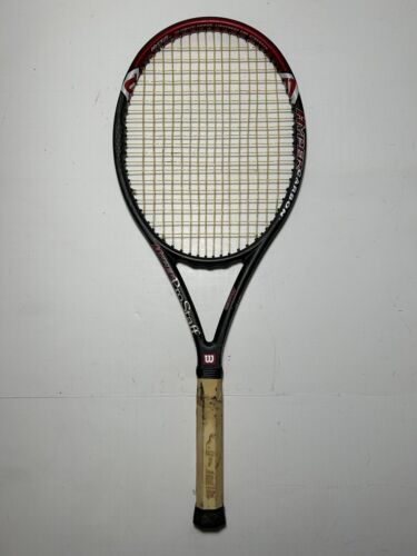 Wilson Hyper Carbon Pro Staff 5.0 Midplus 95 Sq In Tennis Racket 4 5/8 ...