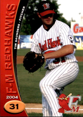 2004 Fargo-Moorhead Redhawks #29 Tim Saunders Lancaster Ohio OH Baseball Card | eBay
