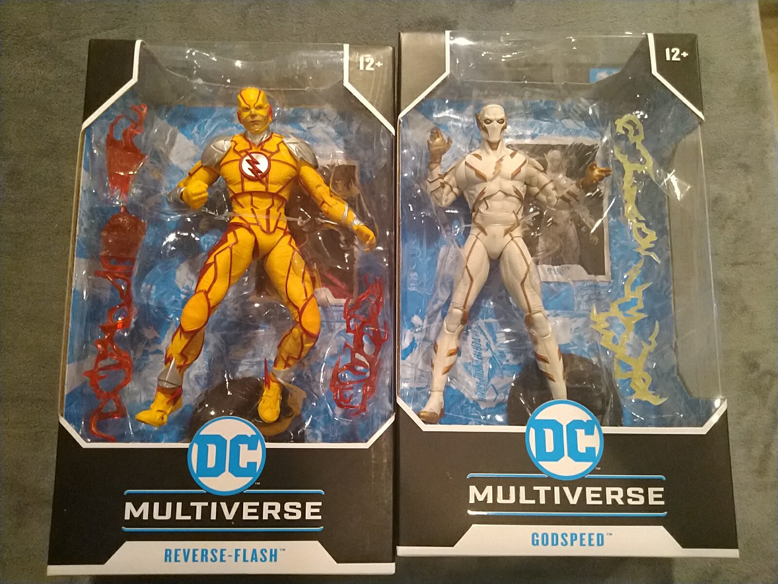 DC Multiverse Godspeed & Reverse Flash Action Figure McFarlane Toys NEW ...
