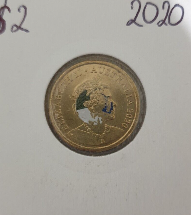 Bullseye Error Australian 2020 $2 dollar coin | eBay Australia