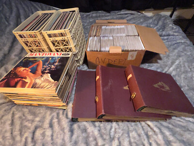 Lot of 375 Vinyl Records - LP (125), 45s (223), Shellac 12" (27) - SEE ...