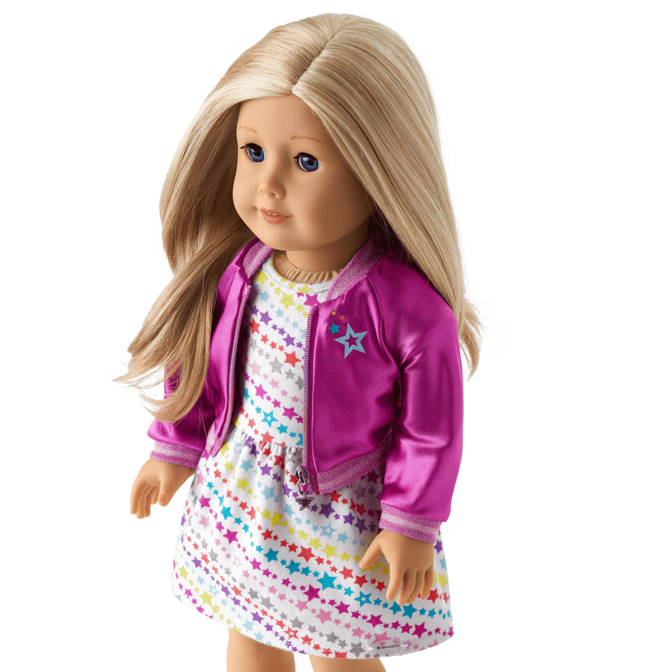 American Girl Truly Me 18" Truly Me Doll #27 Blue Eyes Blond Hair NEW ...