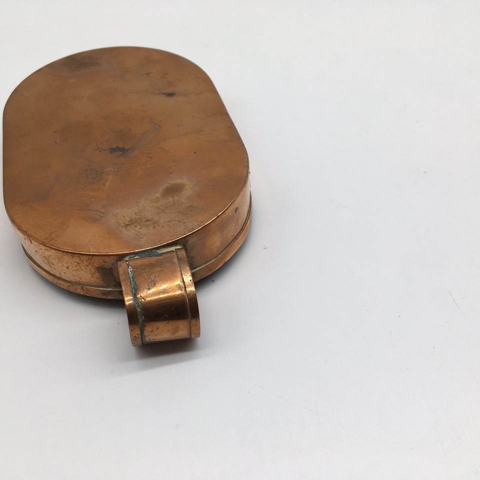 Vtg Organ Grinder's Beggar Coin Shaker Collection Cup Brass Copper W ...