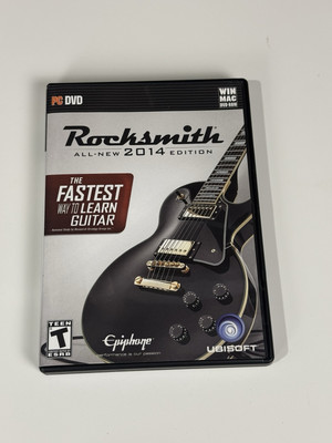 MAC DISC ONLY Rocksmith 2014 Edition (Mac) NO CABLE. With Activation ...