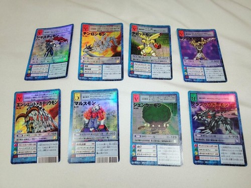 Old Digimon Card Game Holo Lot 8 Cards Set Mixed Shiny For Play | eBay