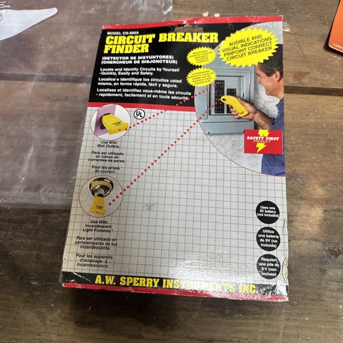 A.W. Sperry Instruments Circuit Breaker Finder - Model CS-500A - AC 110 ...
