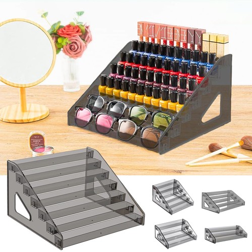 Card Display Rack 3-7 Tiers Clear Acrylic Sticker Stand for Vendors ...