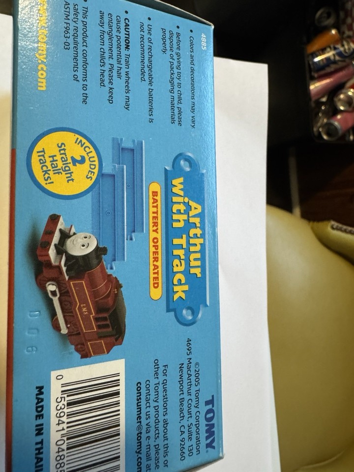 2005 Tomy Thomas & Friends Trackmaster Arthur with Track New In Box ...
