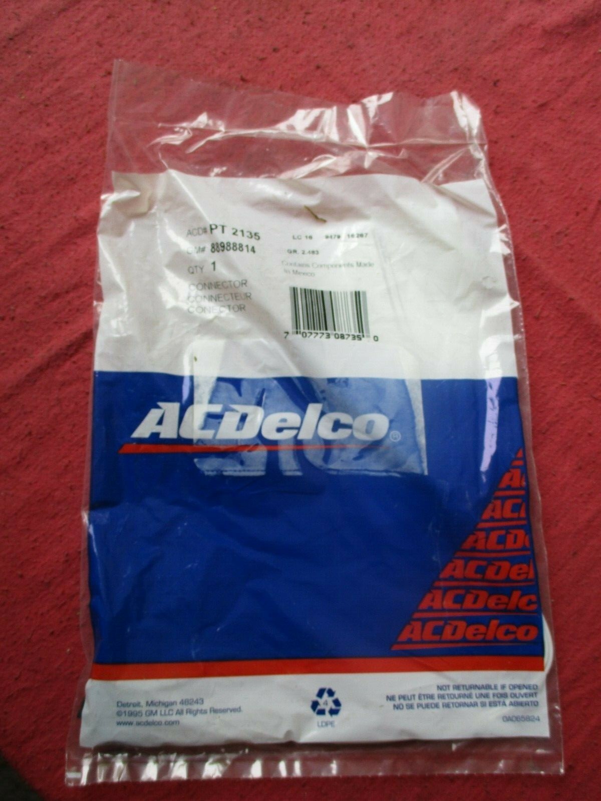 88988814 - CONNECTOR - General Motors | eBay