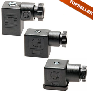 Connector For Solenoid, standard connector for Solenoid Coil, plugs ...