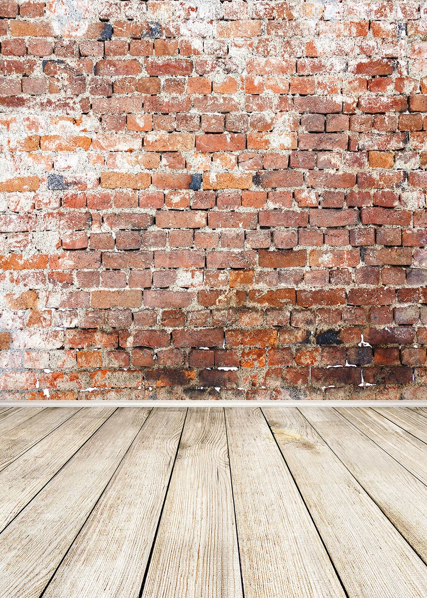 Rustic Red Brick Wall