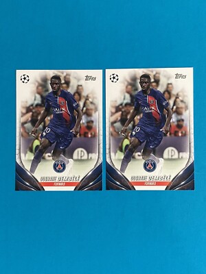 2023-24 Topps UEFA Ousmane Dembele Soccer Card Lot PSG #14 | eBay