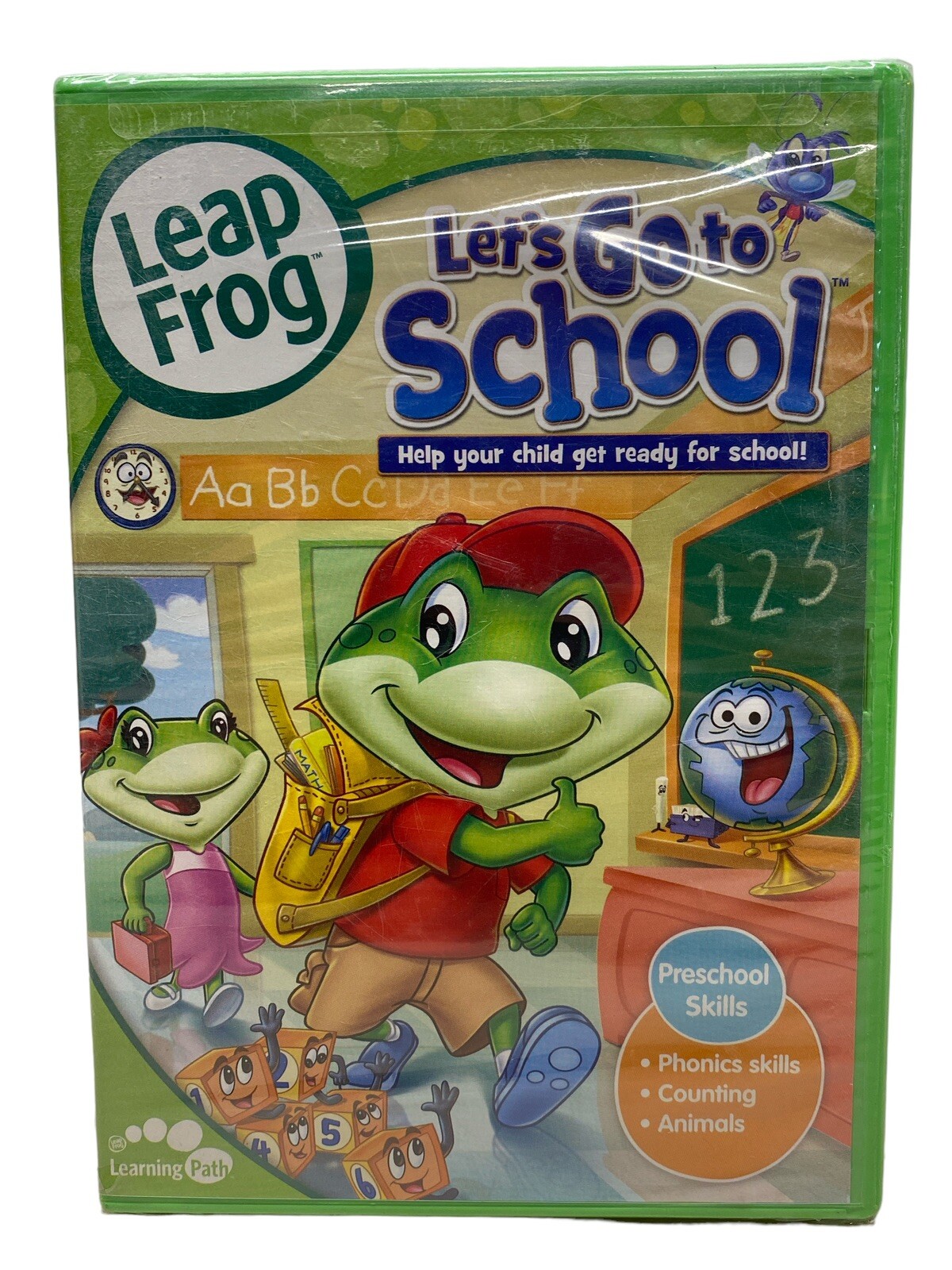 Leapfrog Let's Go To School 2009 DVD Full Screen Learning Path ...