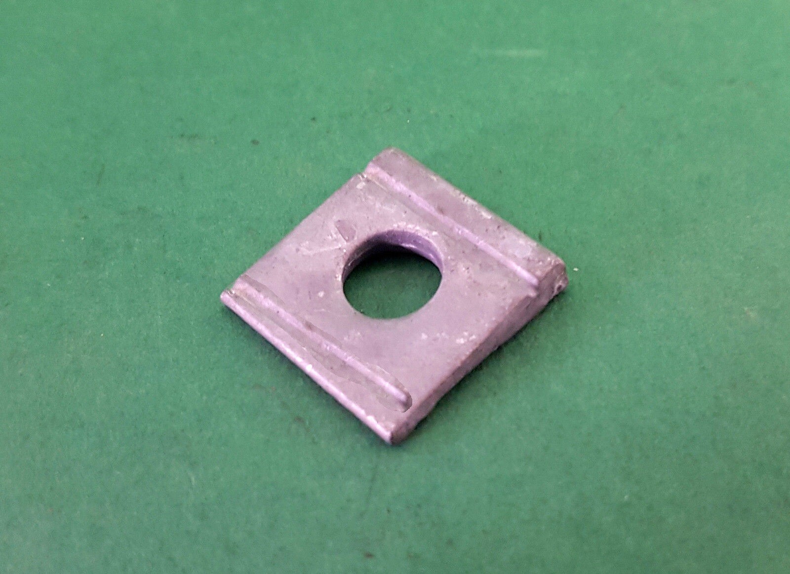 Vierkant-Scheibe Keilscheibe für U-Träger 8% DIN 434 feuerverzinkt ø 9 ...