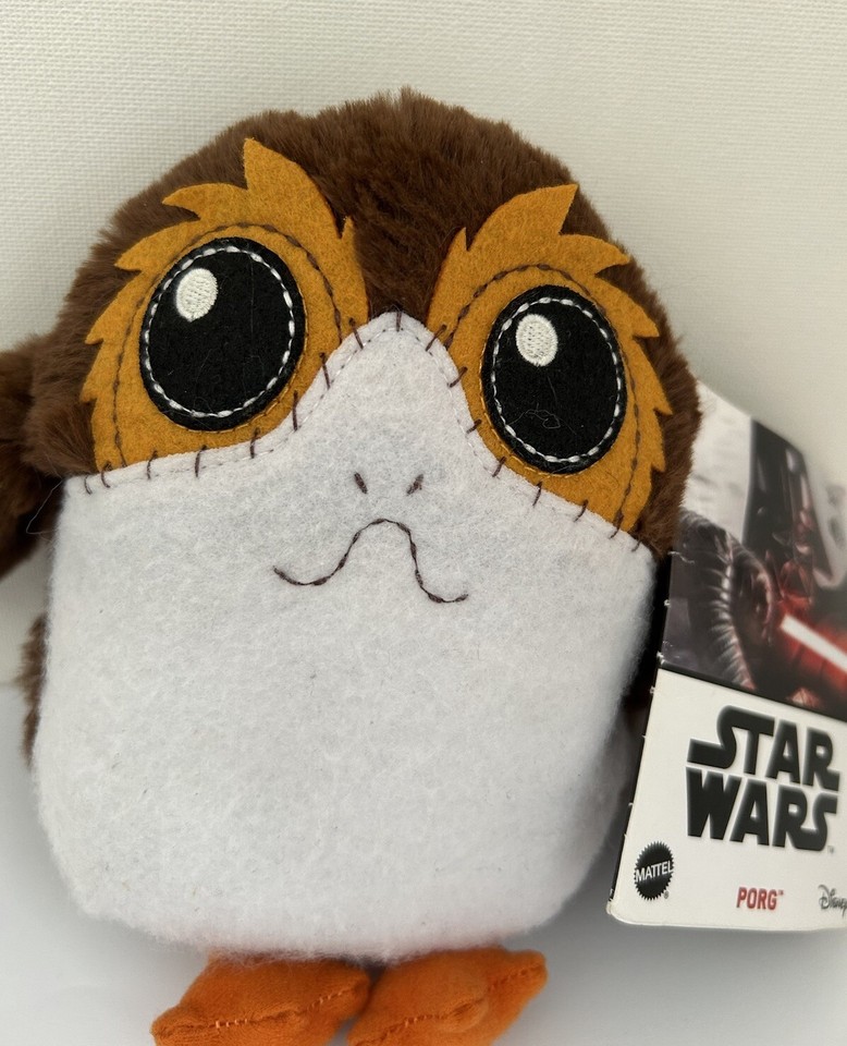 STAR WARS PORG GALAXY'S EDGE CREATURE 7” TALKING SOFT TOY | eBay