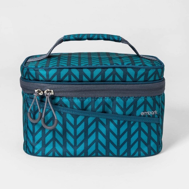 Cooler Tote Insulated Lunch Bag Lunchbox Blue - Embark for sale online ...