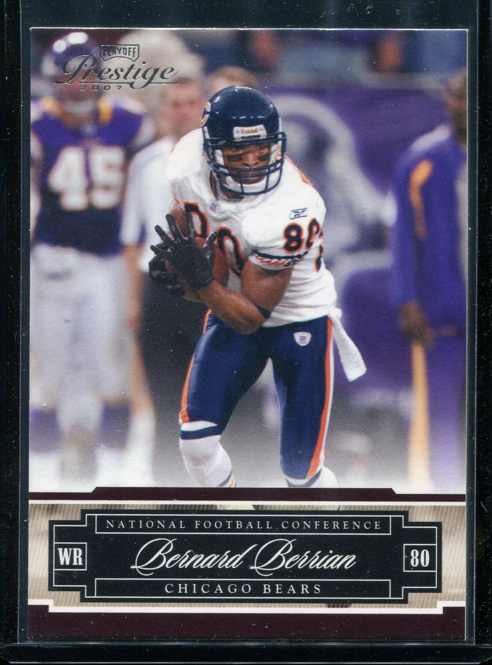 2007 Donruss Playoff Football Bernard Berrian #25 Chicago Bears | eBay