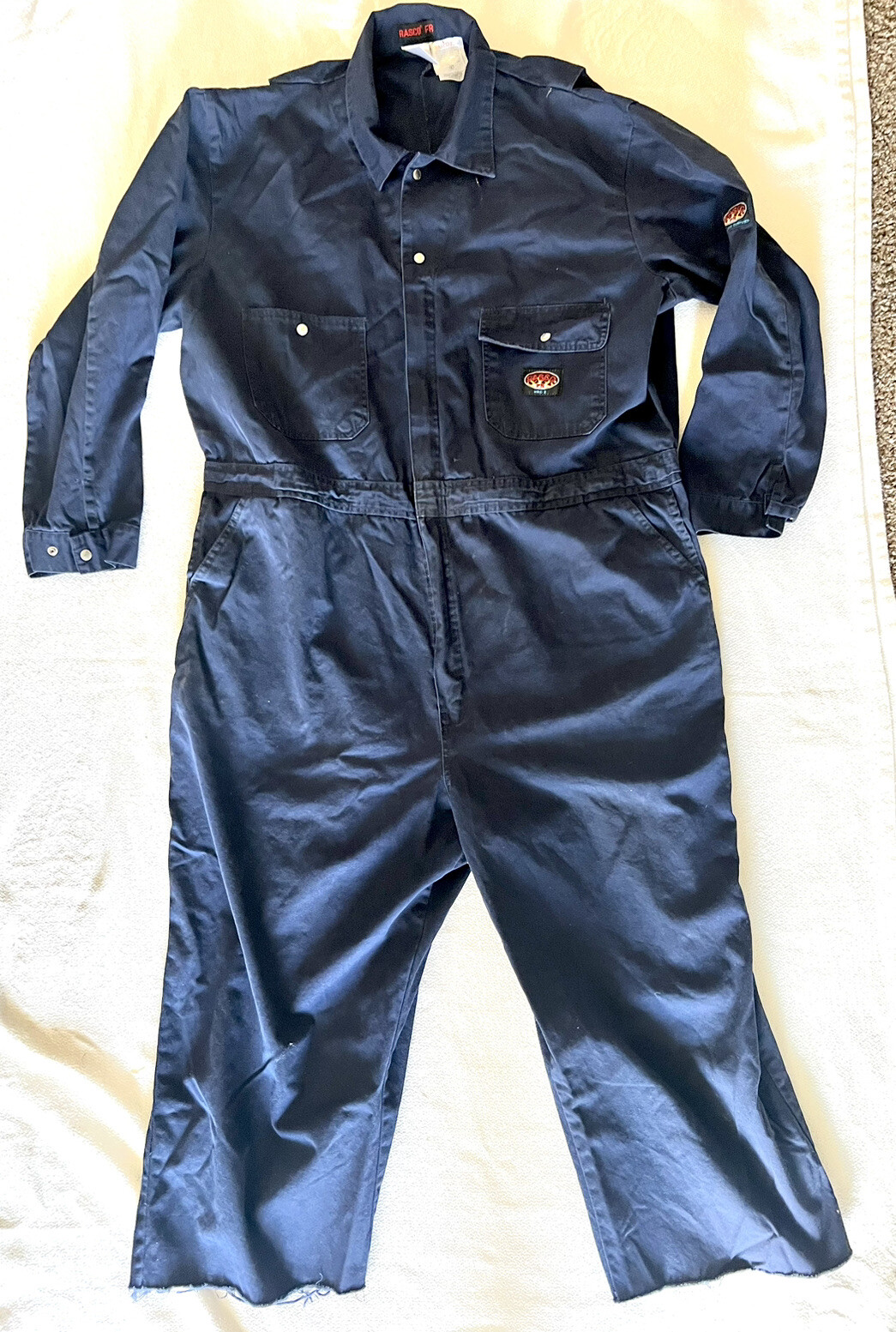 Rasco FR (HRC2) Blue Fire Resistant Coverall Size 54 … - Gem