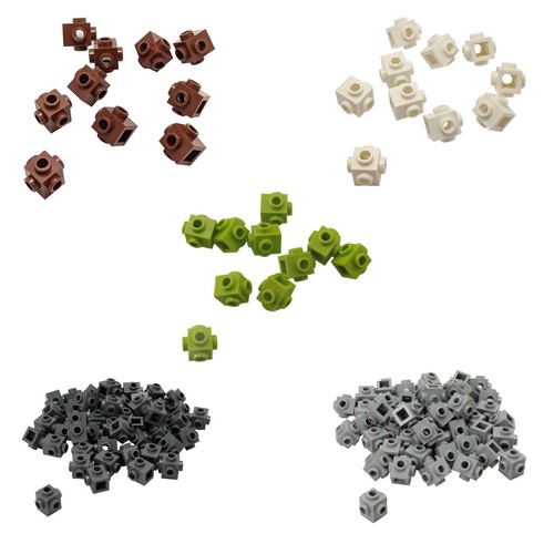 LEGO Brick, Modified 1 x 1 with Studs on 4 Sides - Multiple Colors MPN ...