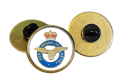 RAF Insignia Lapel Pin Badges (Luna) | eBay UK