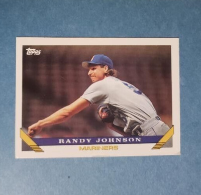 1993 Topps Baseball Randy Johnson P Seattle Mariners **40% OFF 2 or ...