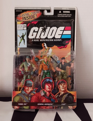 Tunnel Rat General Abernathy Flint Comic Pack G.I. JOE COBRA 25th MOC ...